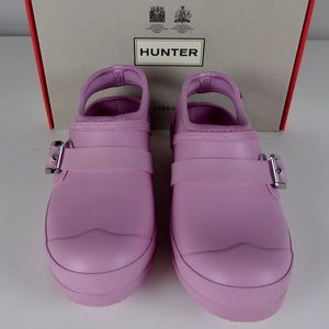 Hunter | Shoes | Hunter Original Clog Pink Waterproof Shoes Nib | Poshmark